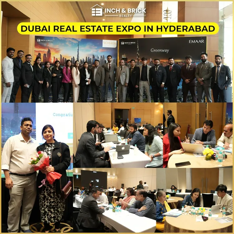 Upcoming Dubai Property Expo in Hyderabad by Inchbrick Realty.
